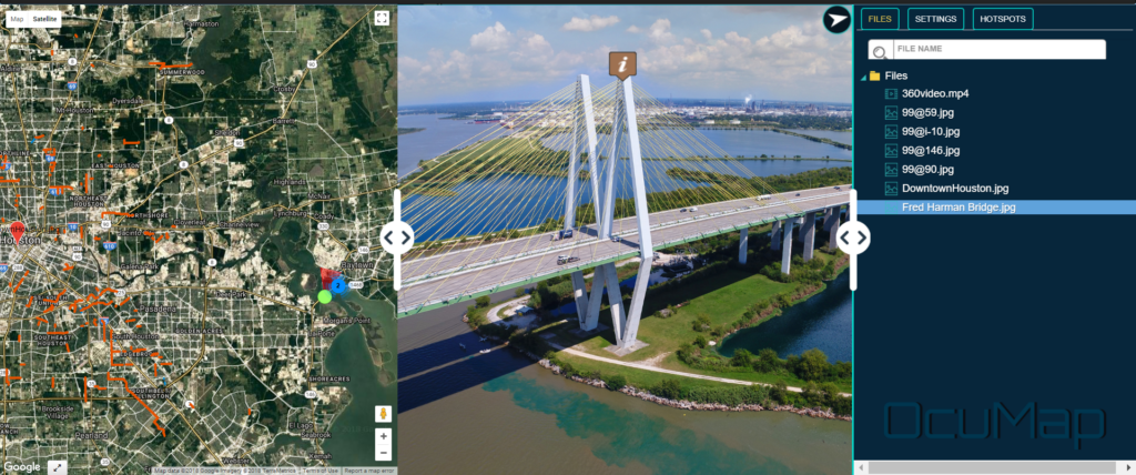 Aerial 360 Mapping- Highway 99 Aerial Mapping-Civil Engineering Houston